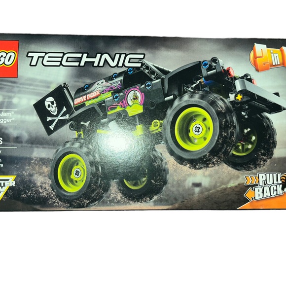 Lego | Toys | Grave Digger Lego Model Kit Loads Of Monster Truck Fun ...